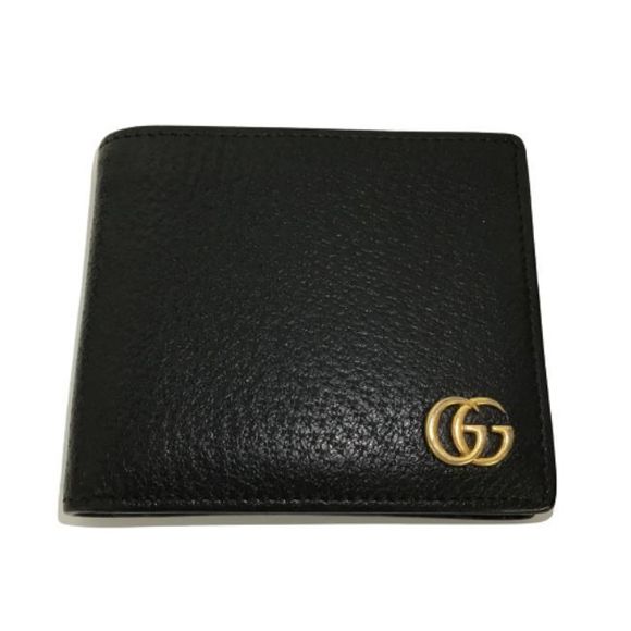 Gucci | Bags | Gucci Gg Marmont Folio Bifold Wallet Black | Poshmark